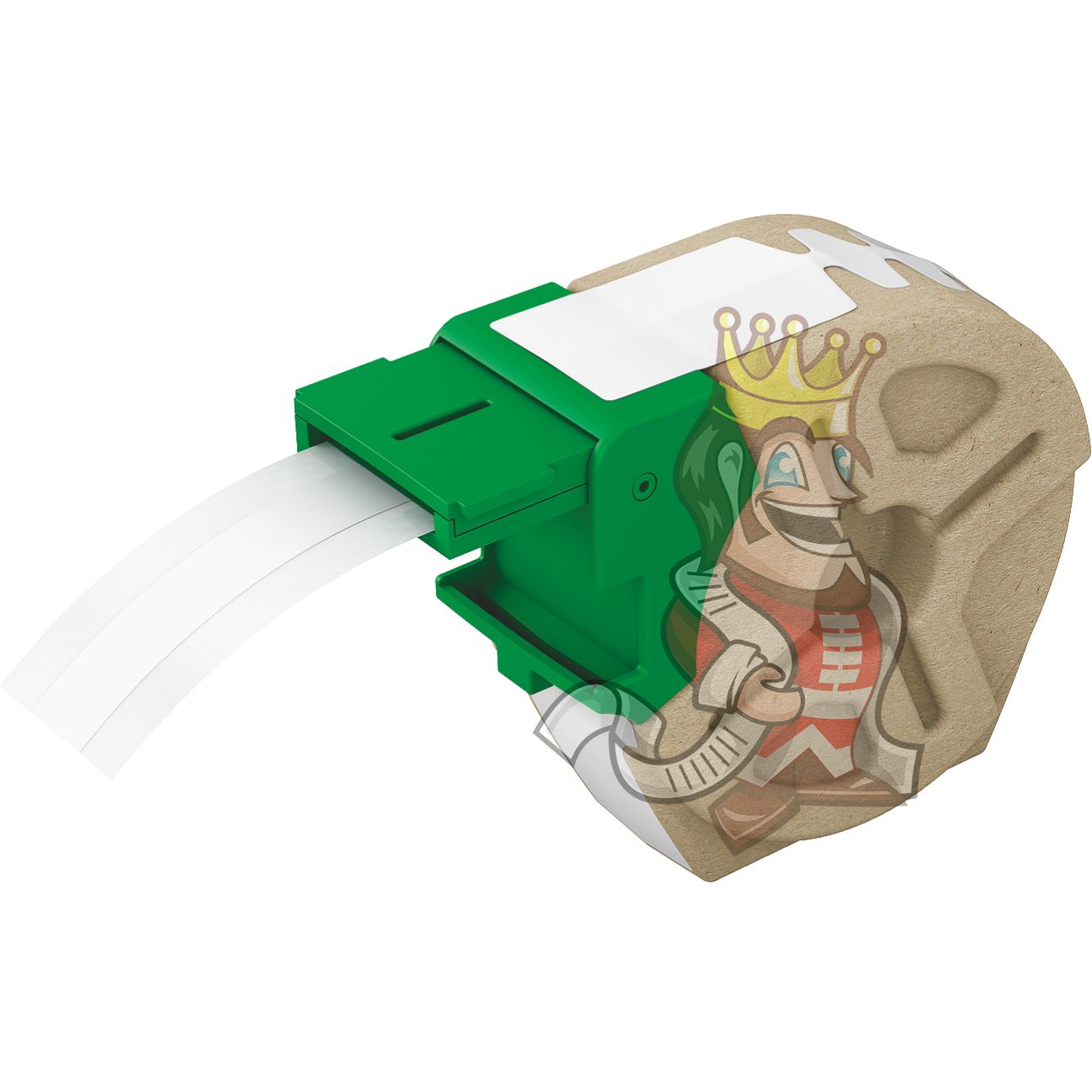 Leitz 12mm PET Adhesive white Label Cartridge (70150001) - Label King